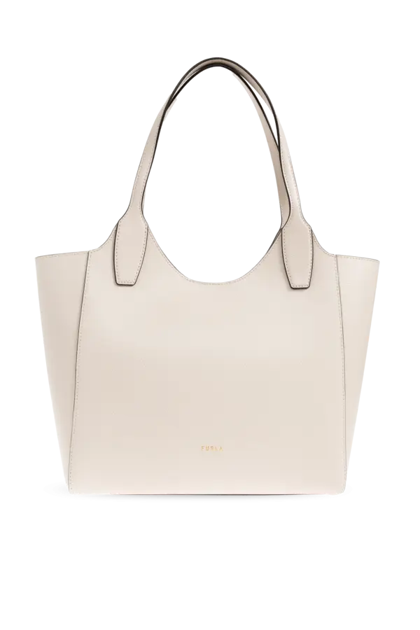 Furla Lea Small Shopper Bag - Cream