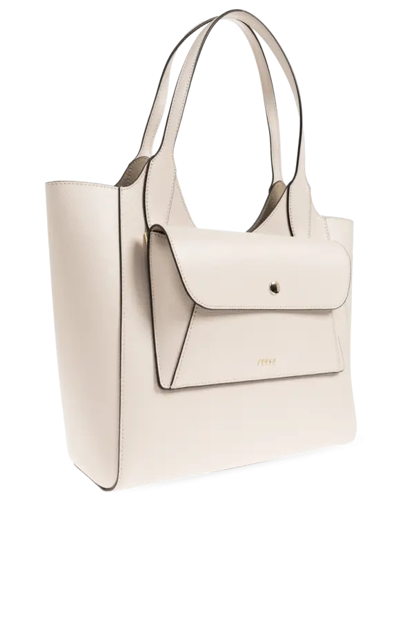 Furla Lea Small Shopper Bag - Cream