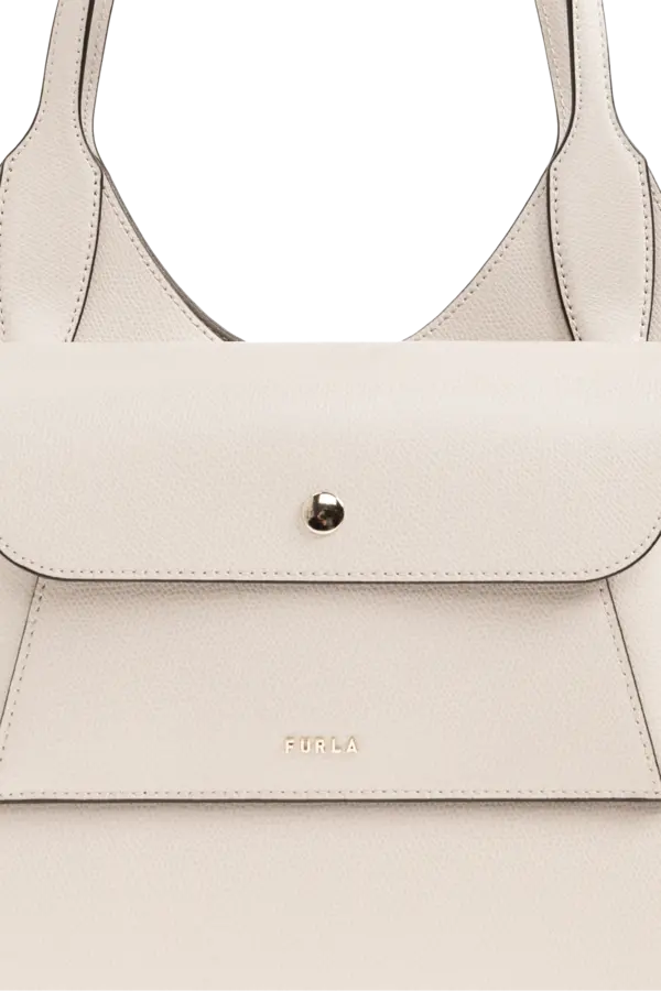 Furla Lea Small Shopper Bag - Cream