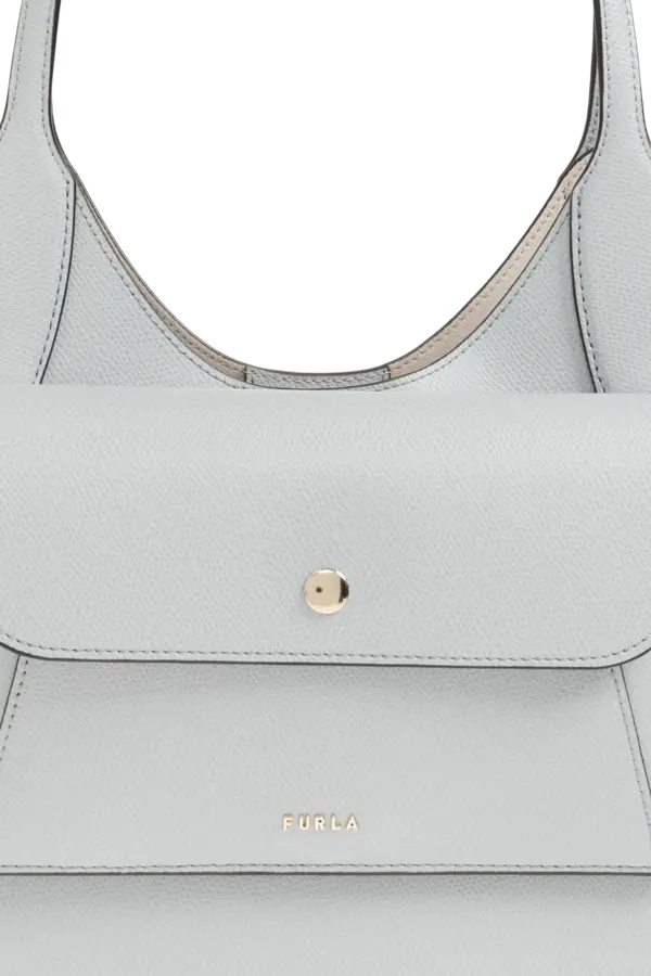 Furla Lea Small Shopper Bag - Light Blue