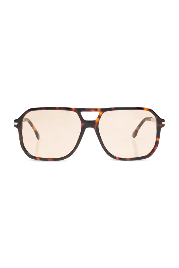 Victoria Beckham Geometric Sunglasses - Brown