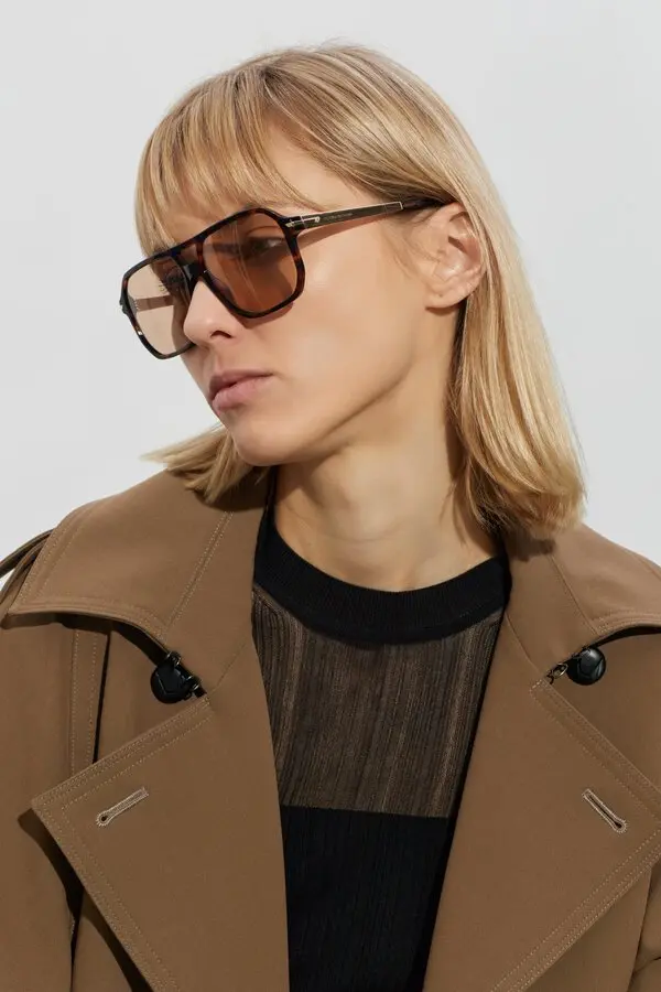 Victoria Beckham Geometric Sunglasses