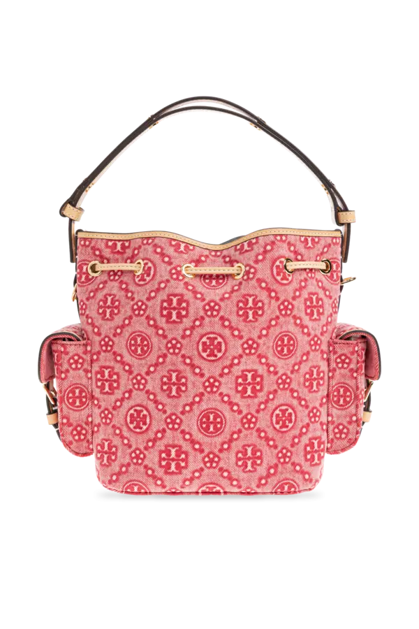 Tory Burch T Monogram Shoulder Bag - Red