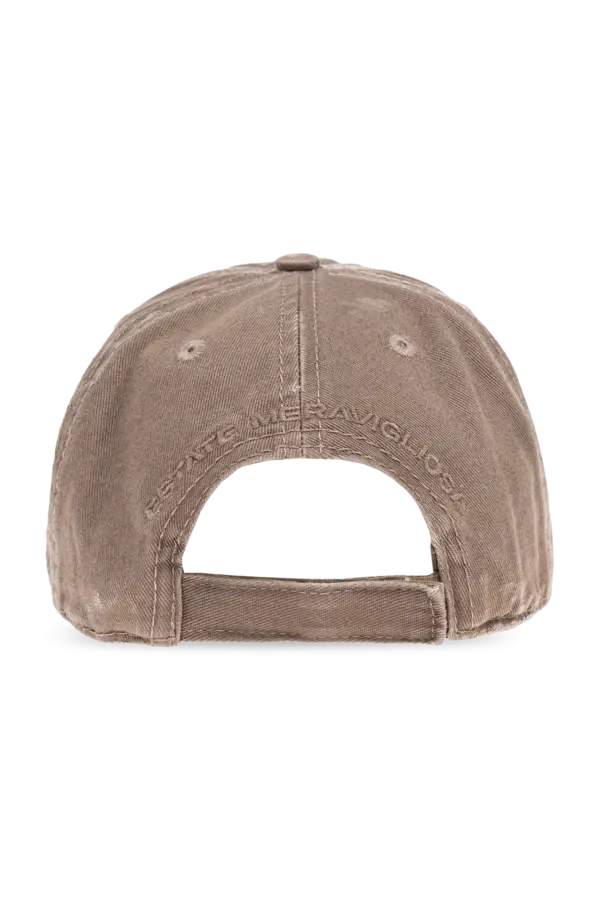 Attico Estatemeravigliosa Baseball Cap - Beige
