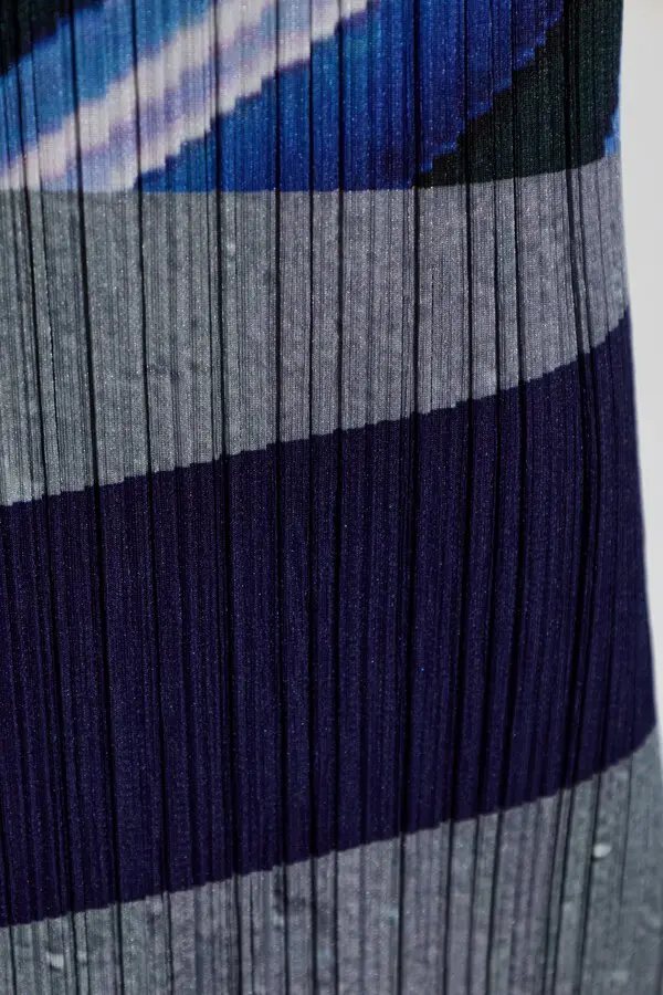 Issey Miyake Pleated Culottes - Multicolour
