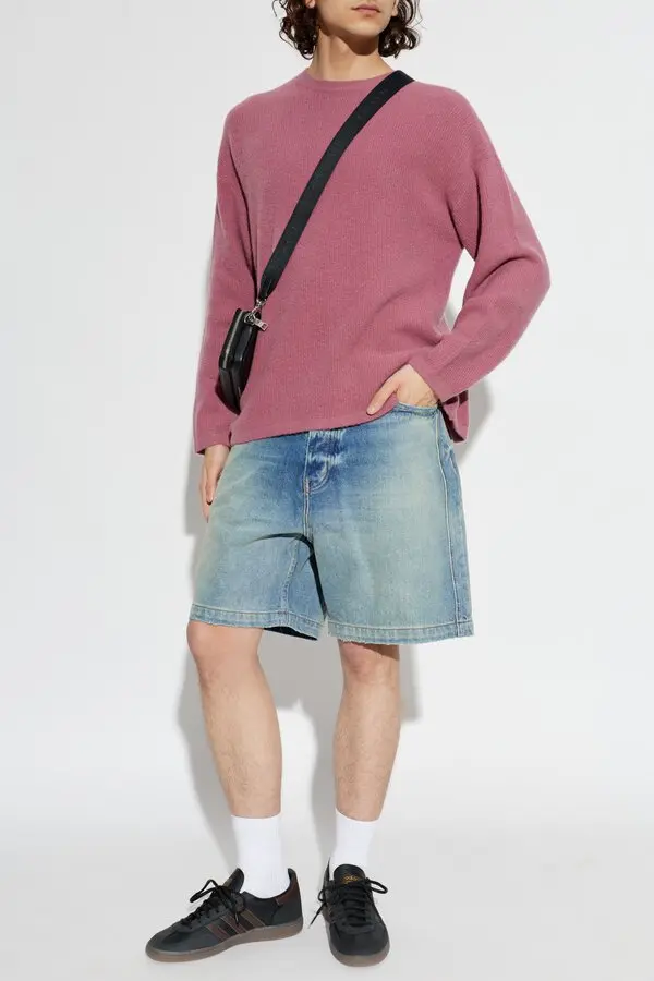 American Vintage Crew Neck Sweater - Pink