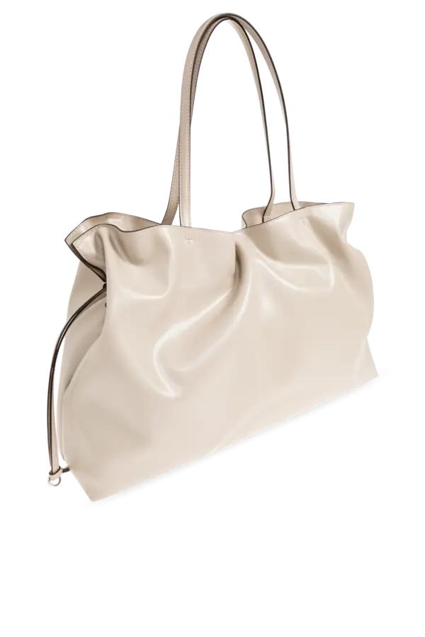 Tory Burch Ella Shopper Tote Bag - Cream