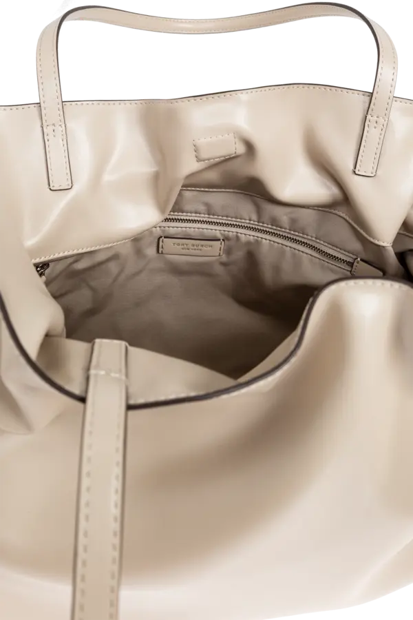 Tory Burch Ella Shopper Tote Bag - Cream