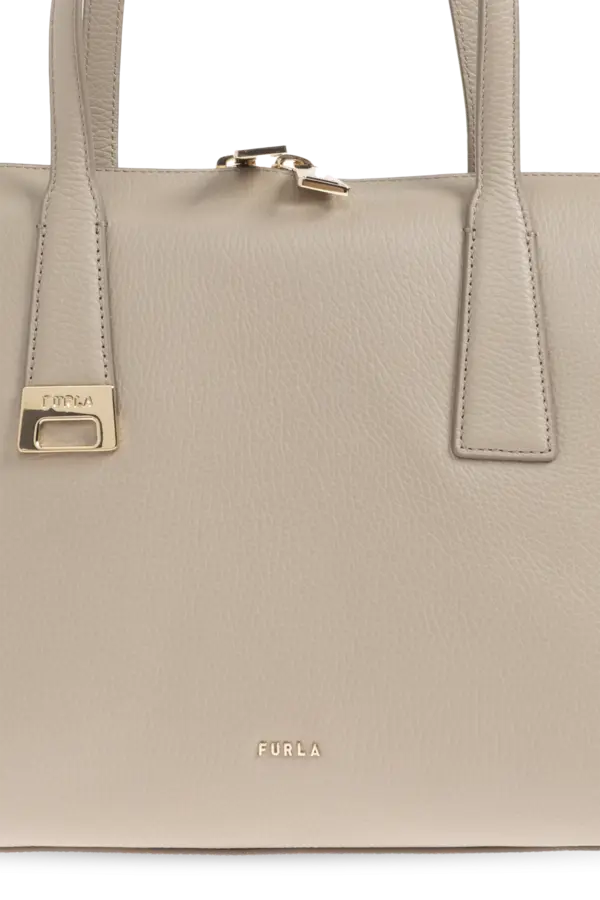 Furla Olivia Medium Shopper Bag - Grey