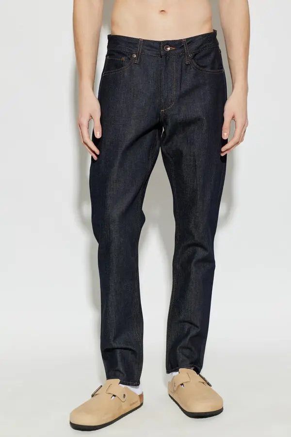 Rag & Bone Straight-leg Jeans - Navy Blue