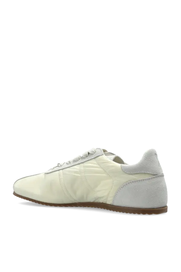 AMI Paris Logo Sneakers - Cream