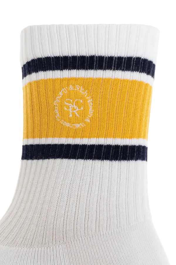 SPORTY & RICH Central Park Drop’ Cotton Socks