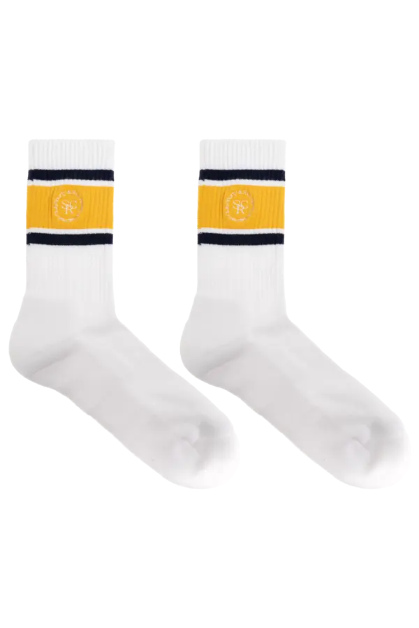 SPORTY & RICH Central Park Drop’ Cotton Socks