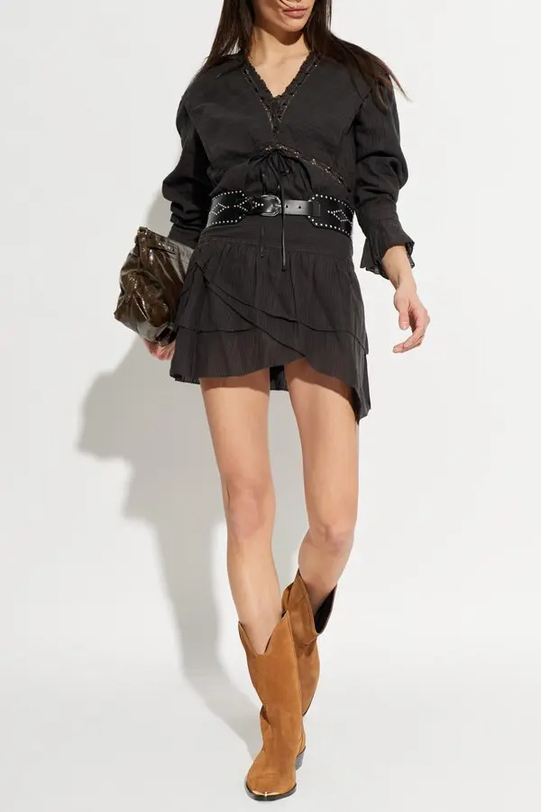 MARANT ETOILE Dejha Skirt - Black