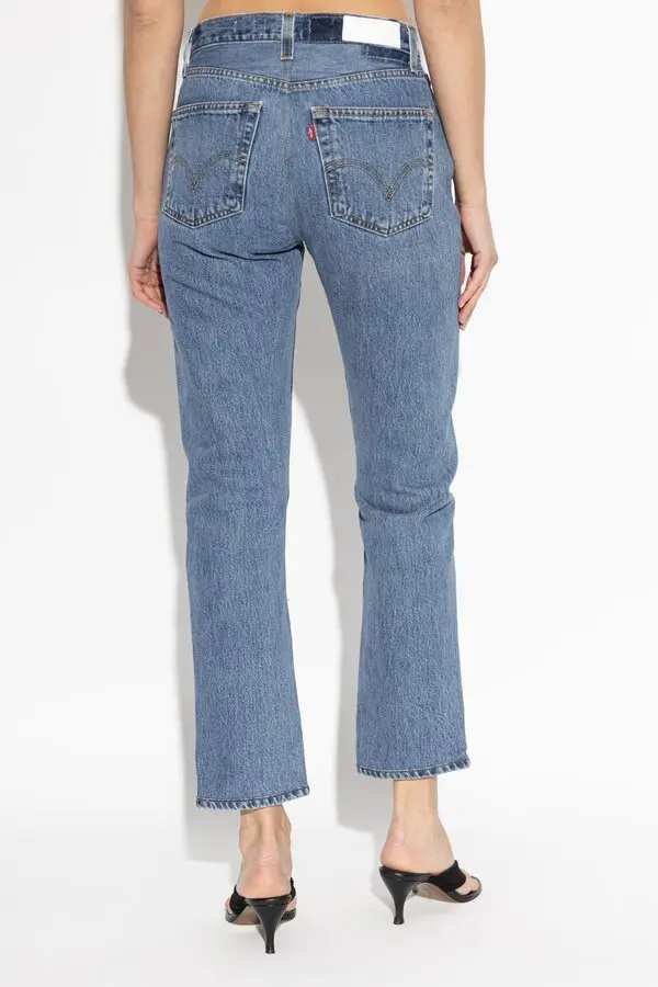 RE/DONE Tapered Leg Jeans