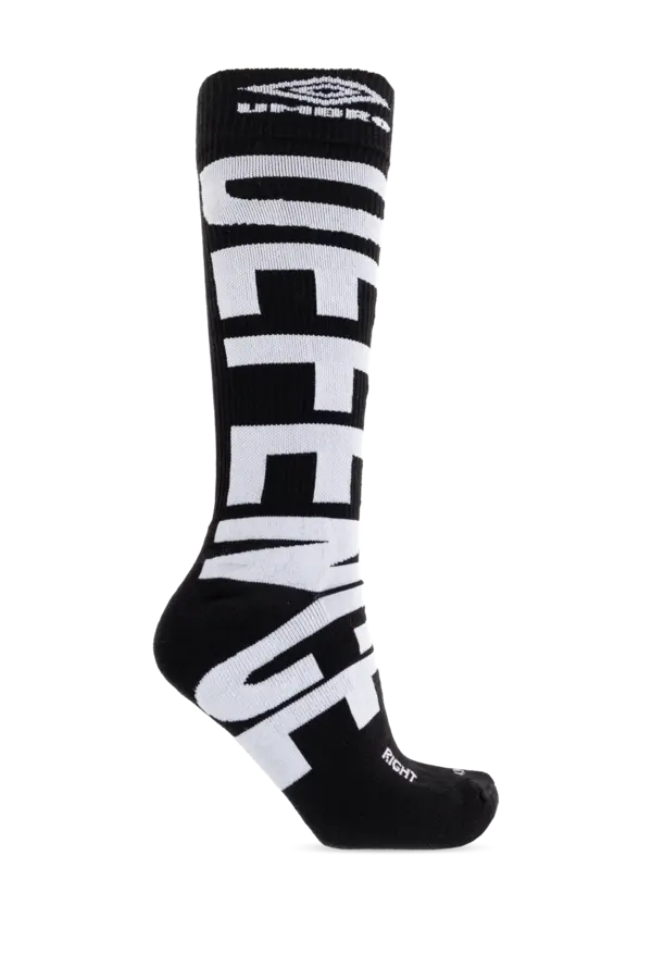 UMBRO Logo Socks - Black
