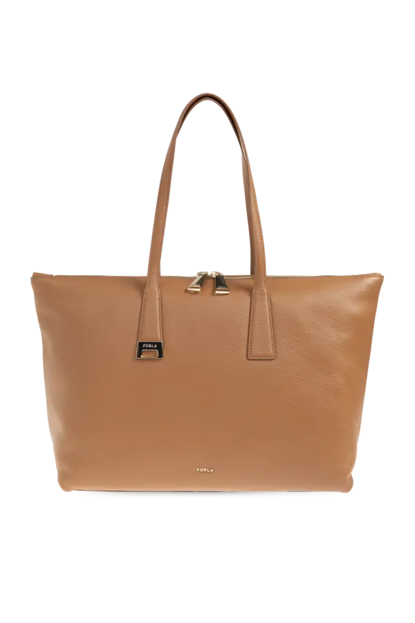 Furla Olivia Large Shopper Bag - Brown
