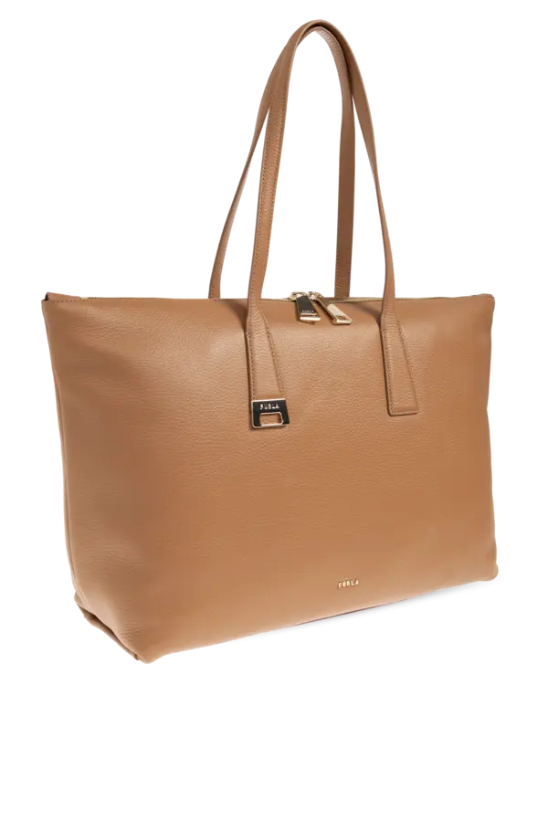 Furla Olivia Large Shopper Bag - Brown