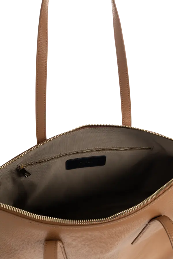 Furla Olivia Large Shopper Bag - Brown