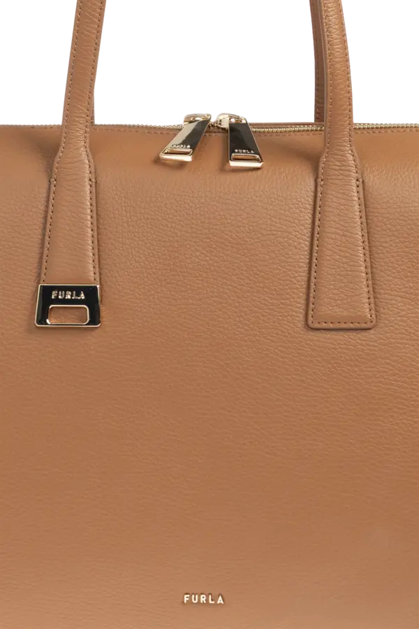Furla Olivia Large Shopper Bag - Brown