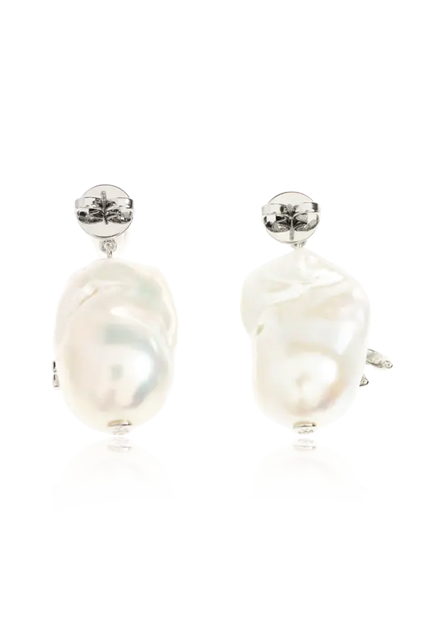 Tory Burch Earrings With Glass Pearl