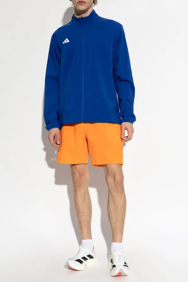Adidas Training Shorts With Logo - Orange