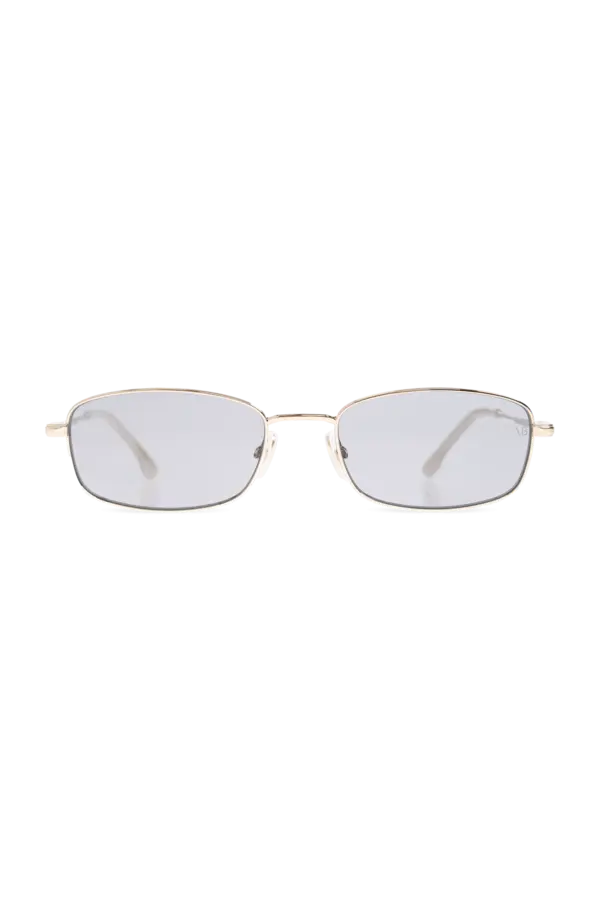 Victoria Beckham Rectangular Sunglasses - Gold