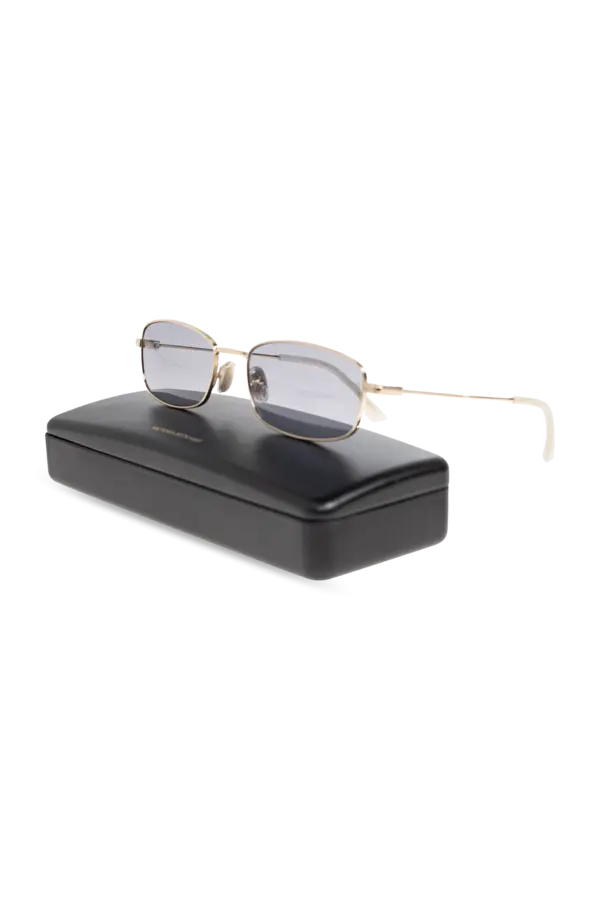 Victoria Beckham Rectangular Sunglasses - Gold