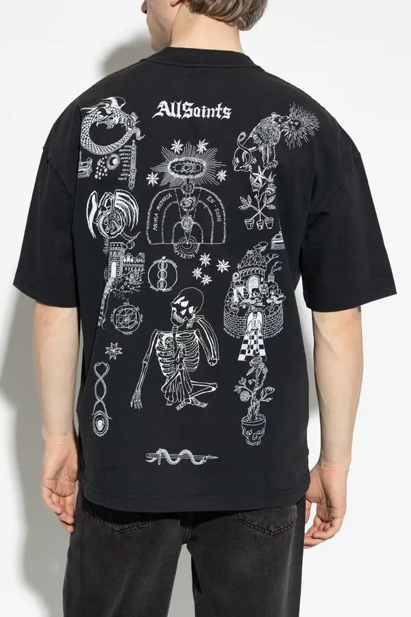 ALLSAINTS T-shirt 'terra - Black