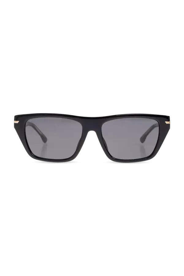 Victoria Beckham Rectangle Full Rim Sunglasses - Black