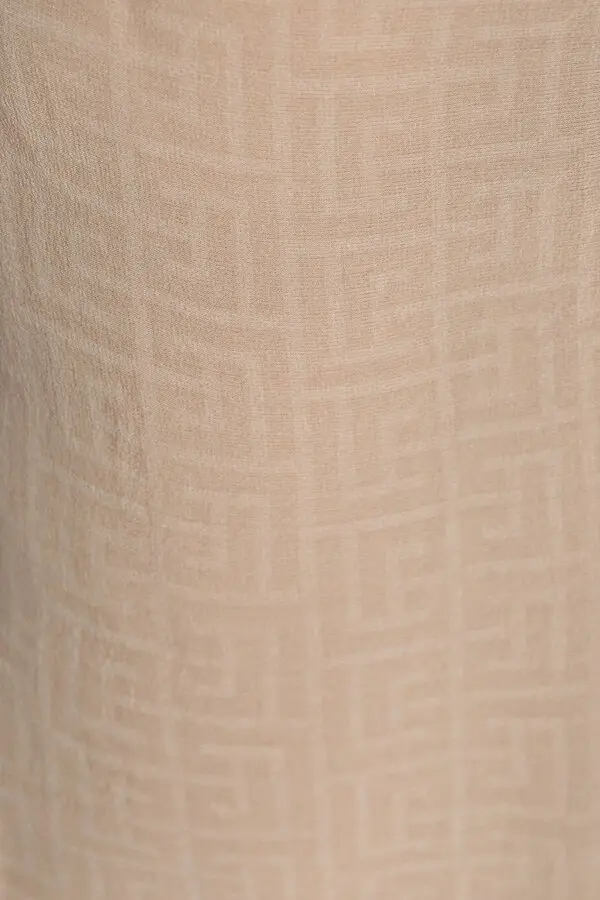 Balmain Silk Pareo - Beige