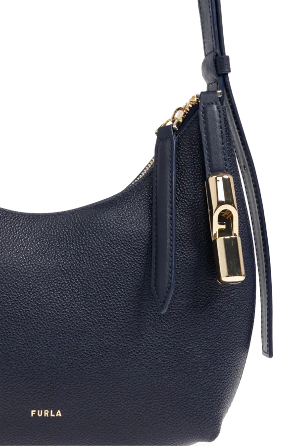 Furla Small Shoulder Bag - Navy Blue