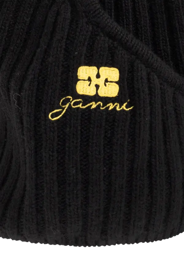 GANNI Logo Balaclava