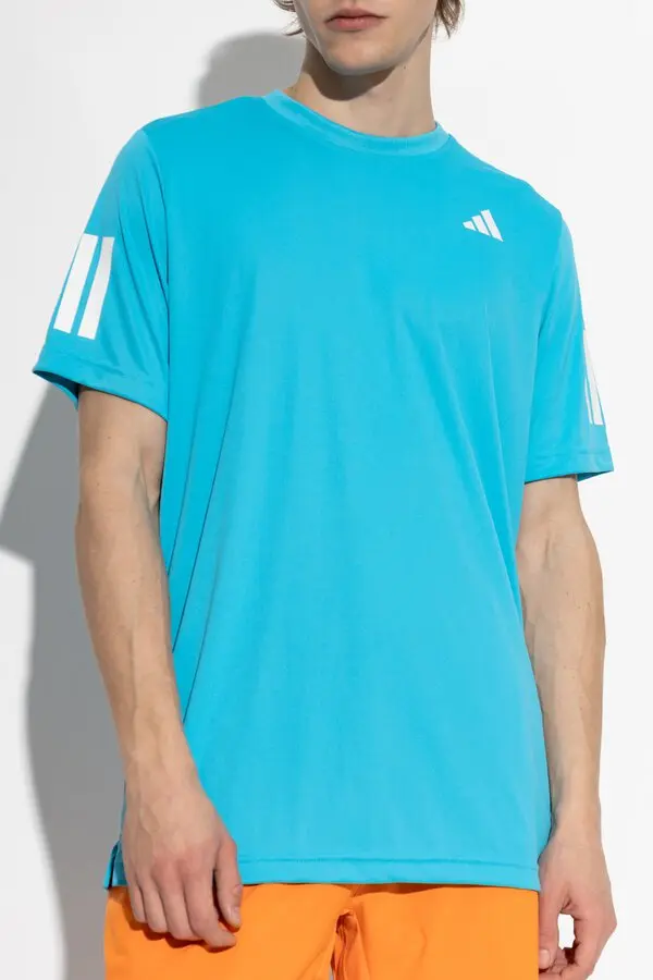 Adidas Training T-shirt With Logo - Blue
