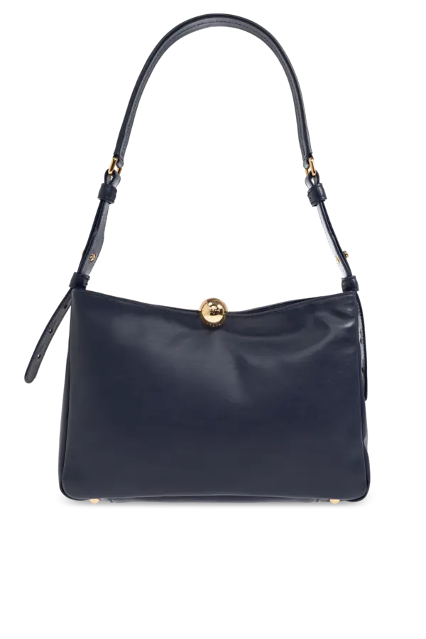 Furla Sfera Soft Medium Shoulder Bag - Navy Blue