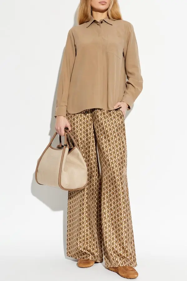 Max Mara Silk Shirt - Beige