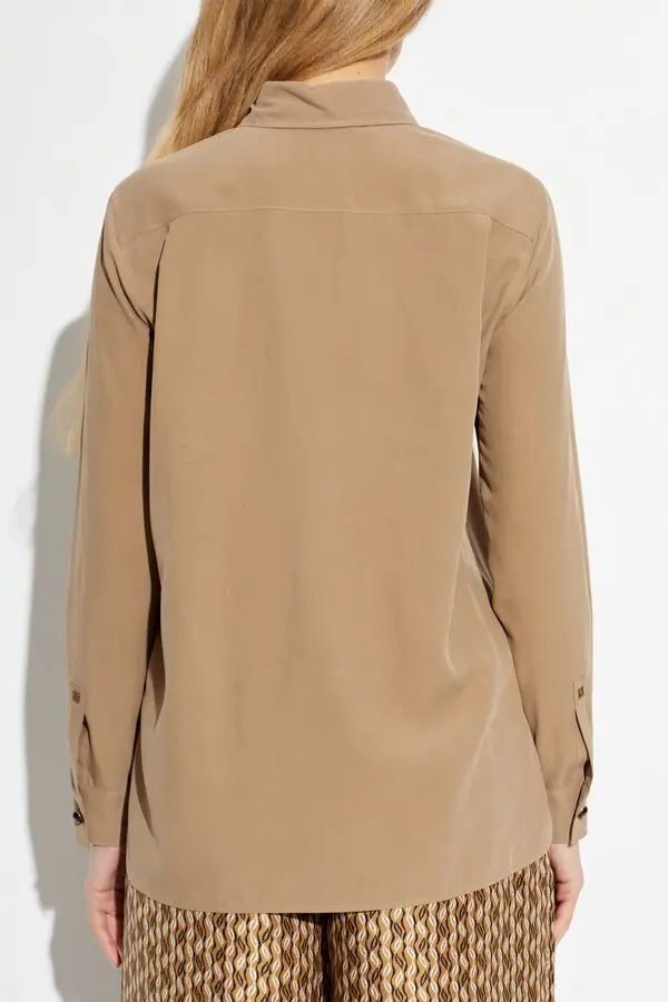 Max Mara Silk Shirt - Beige