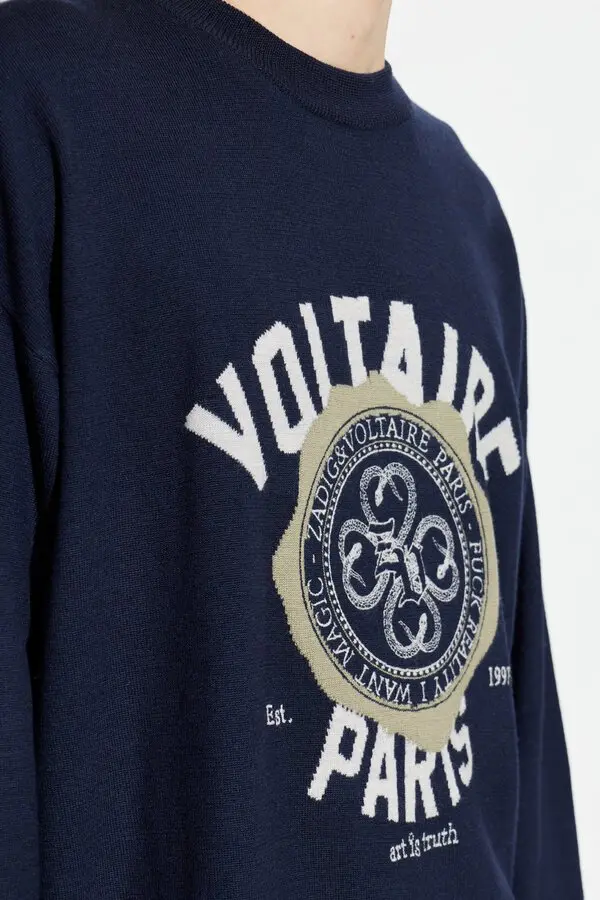 Zadig&Voltaire Swonny Sweater - Navy Blue