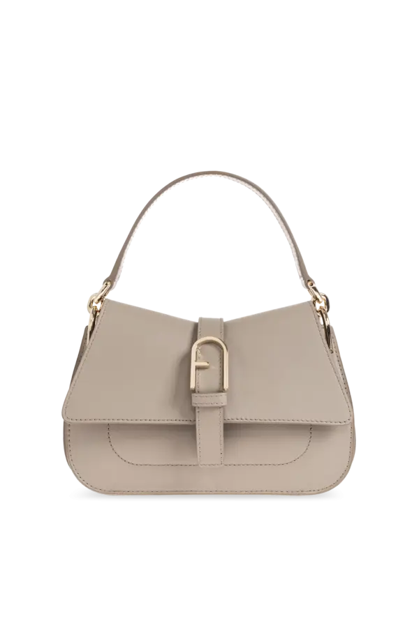 Furla Flow Mini Handheld Bag - Grey