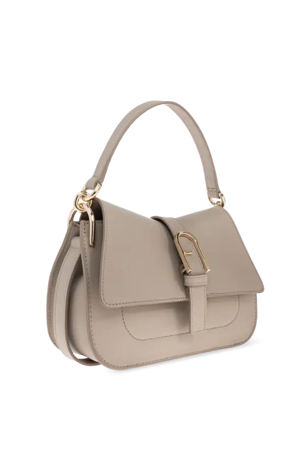 Furla Flow Mini Handheld Bag - Grey