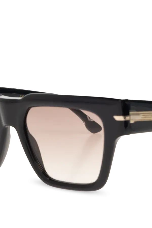 Victoria Beckham Oversized Rectangular Sunglasses - Black