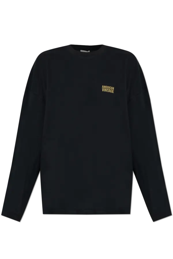 American Vintage Long-sleeve T-shirt - Black
