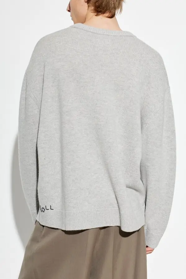 Zadig&Voltaire Sweater With Embroidery - Grey