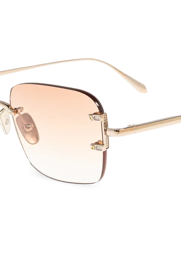 Linda Farrow Sasha Sunglasses - Orange