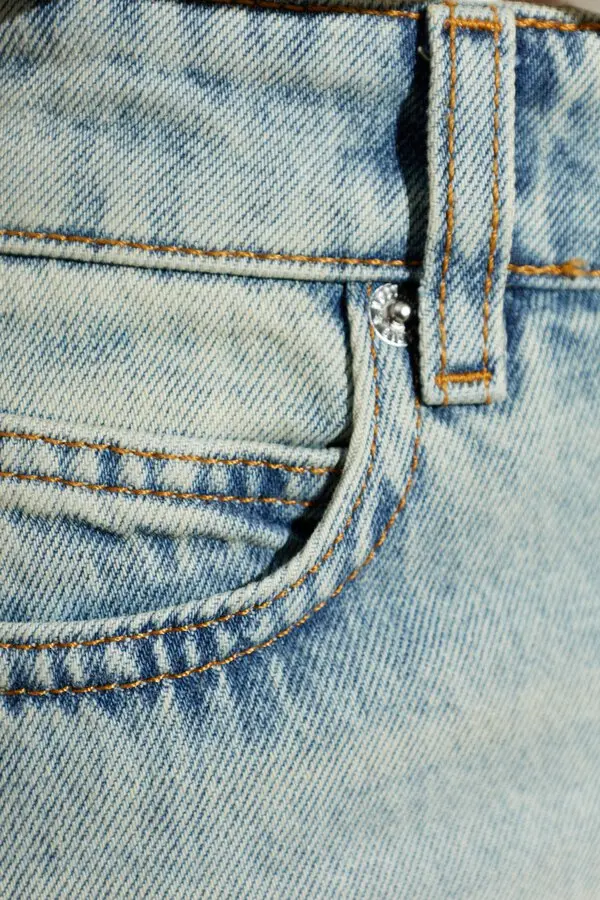 Zadig&Voltaire Ete Straight Fit Jeans - Light Blue