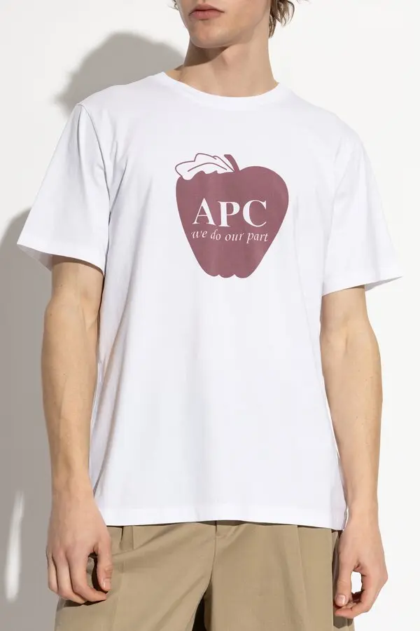 A.p.c. T-shirt With Print - White