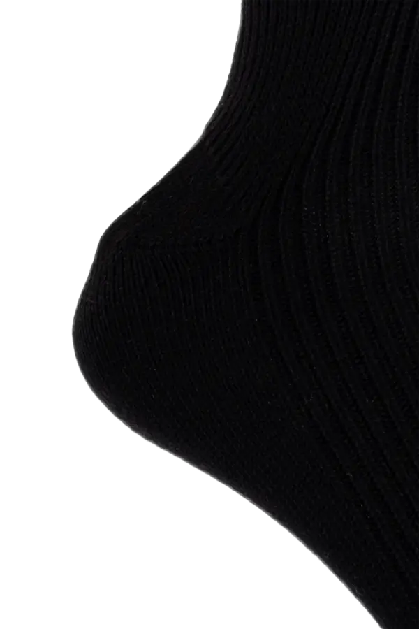 Dsquared2 Long Socks With Embroidered Logo - Black