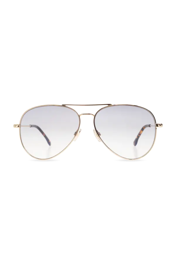 Victoria Beckham Aviator Sunglasses - Gold