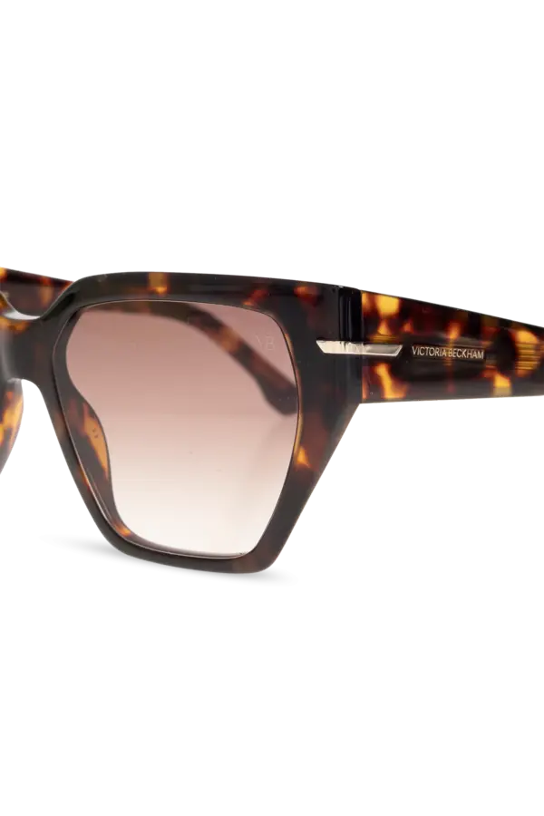 Victoria Beckham Geometric Sunglasses - Brown