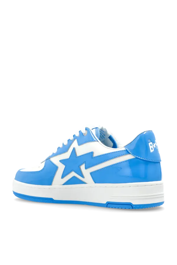 A BATHING APE Sports Shoes With Logo - Blue